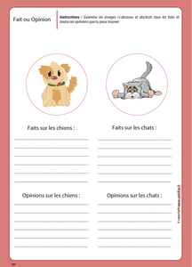 FICHES ILLUSTRÉES | Fait ou Opinion — Upbility.fr