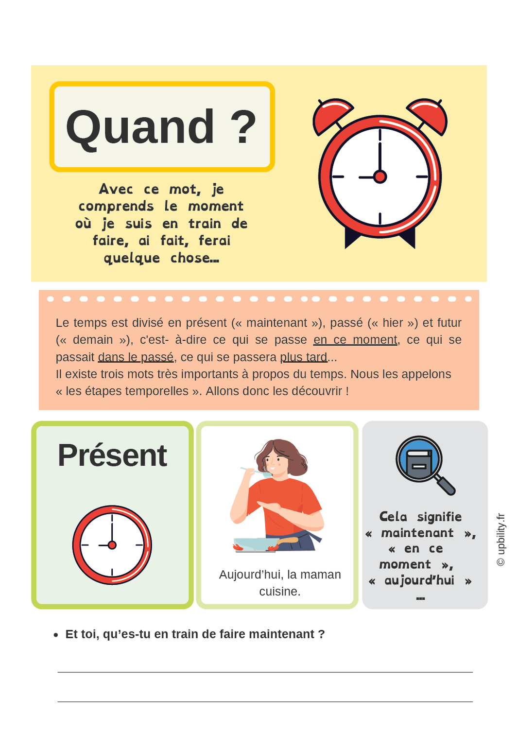 Je joue avec le temps... — Upbility.fr