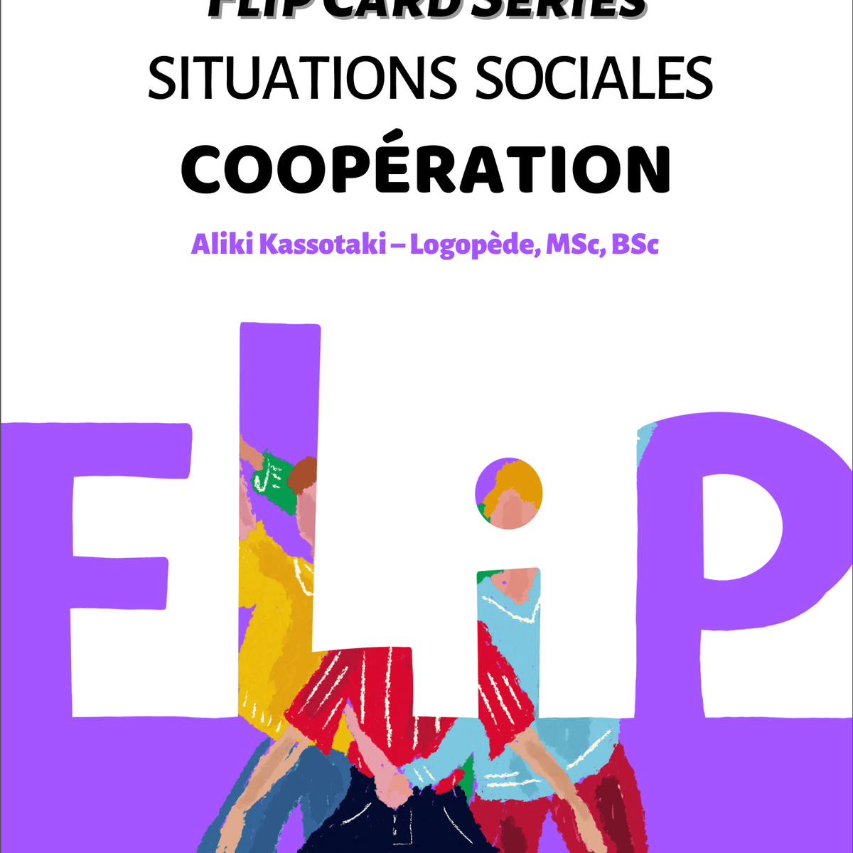 Situations sociales – Coopération | Flip Card Series – Éditions Upbility